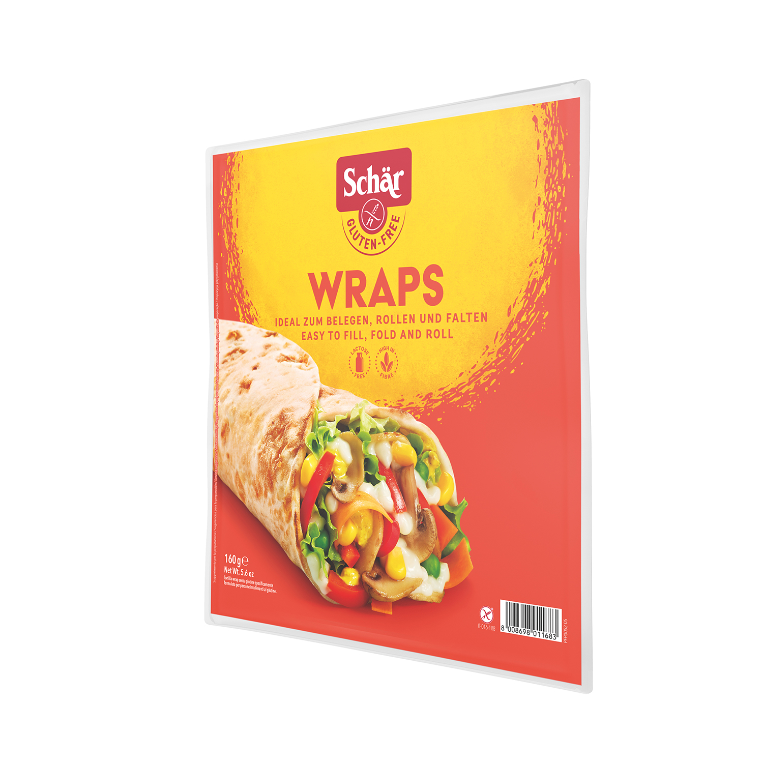 Wraps tortilje 160g Schar - Voli eCommerce