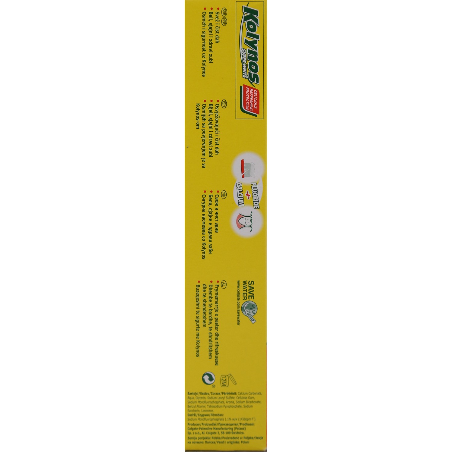 Zubna pasta Kolynos superwhite 125 ml - Voli eCommerce