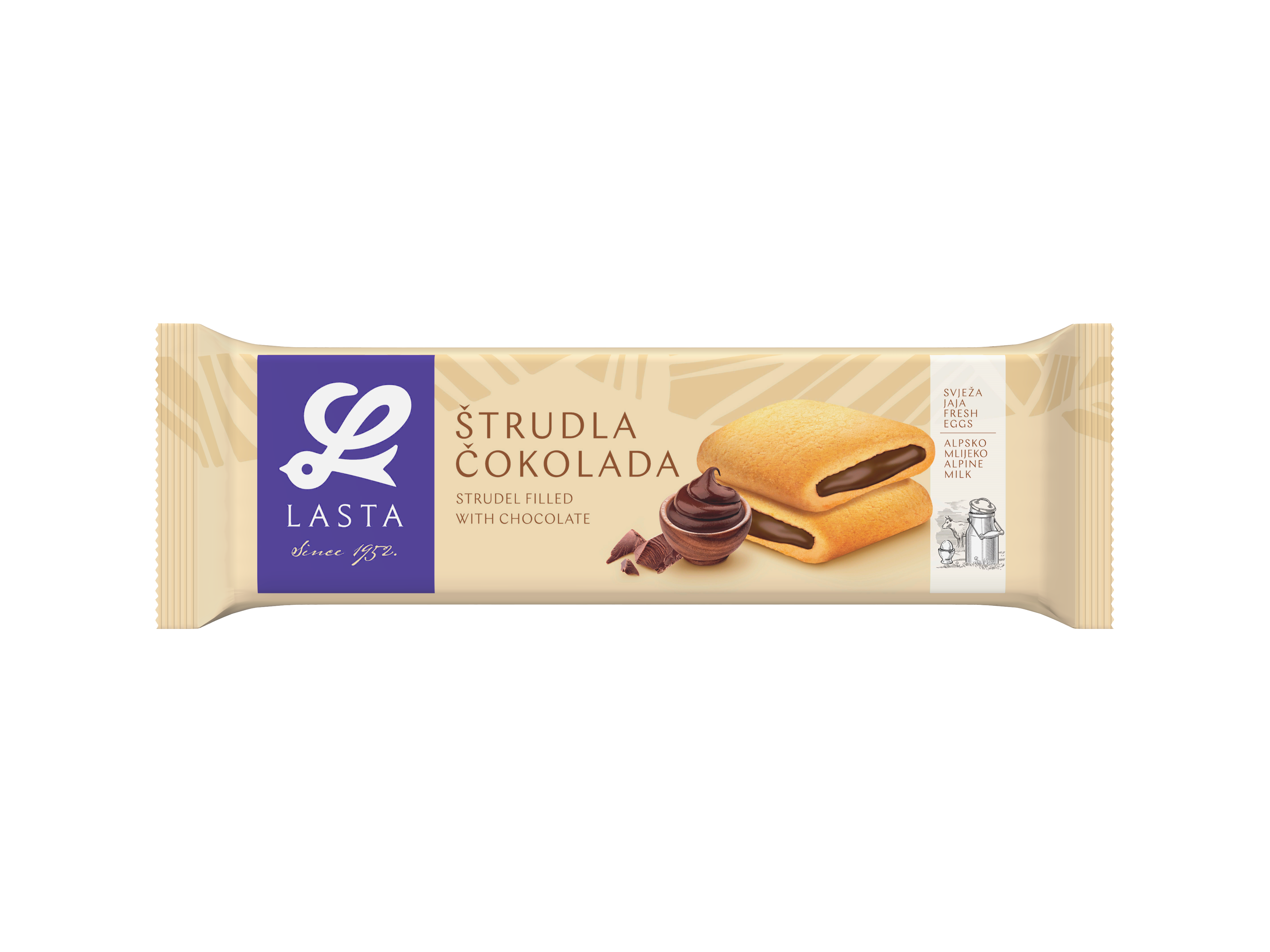 Štrudla čoko 125g Lasta - Voli eCommerce