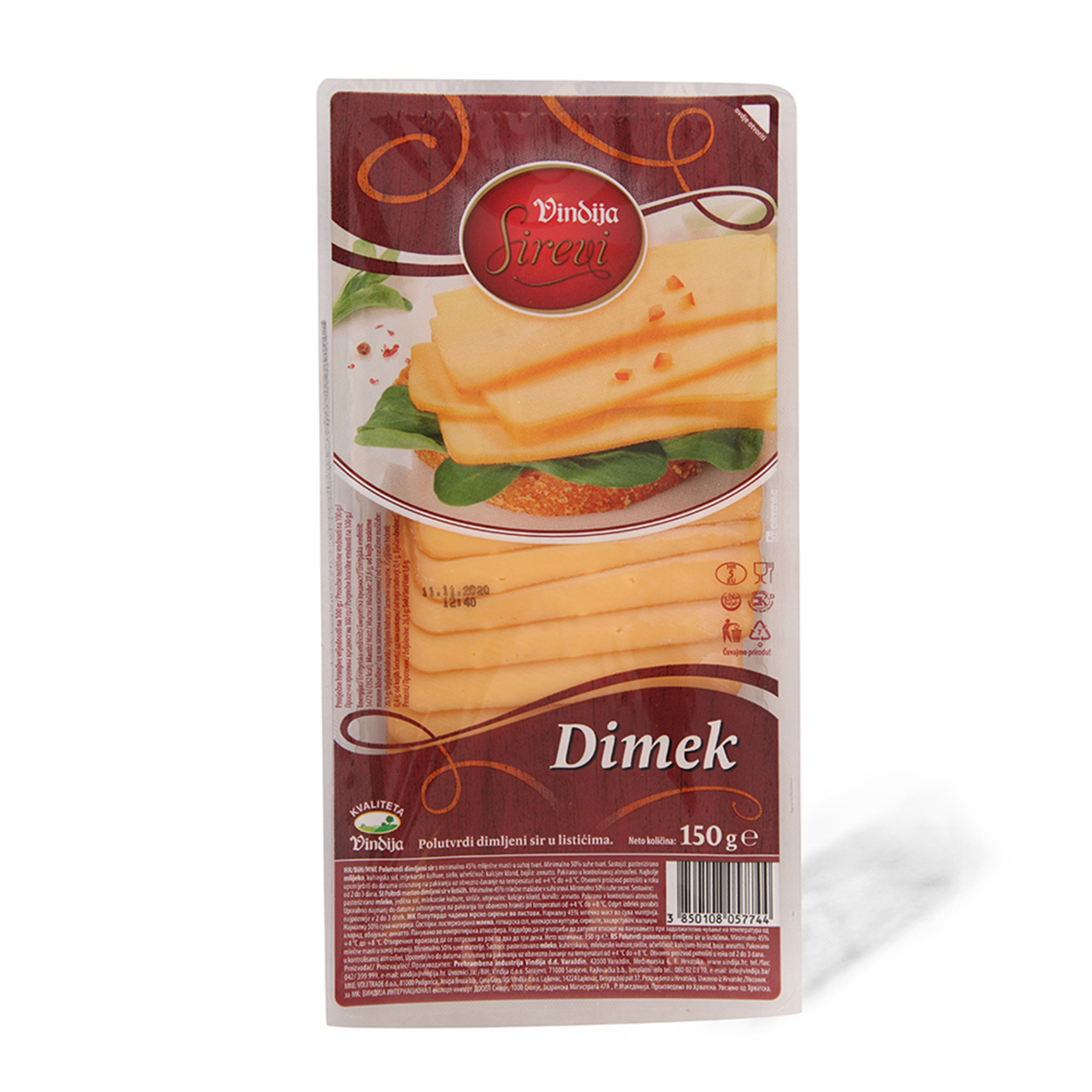 Dimek sir 150 g Vindija - Voli eCommerce